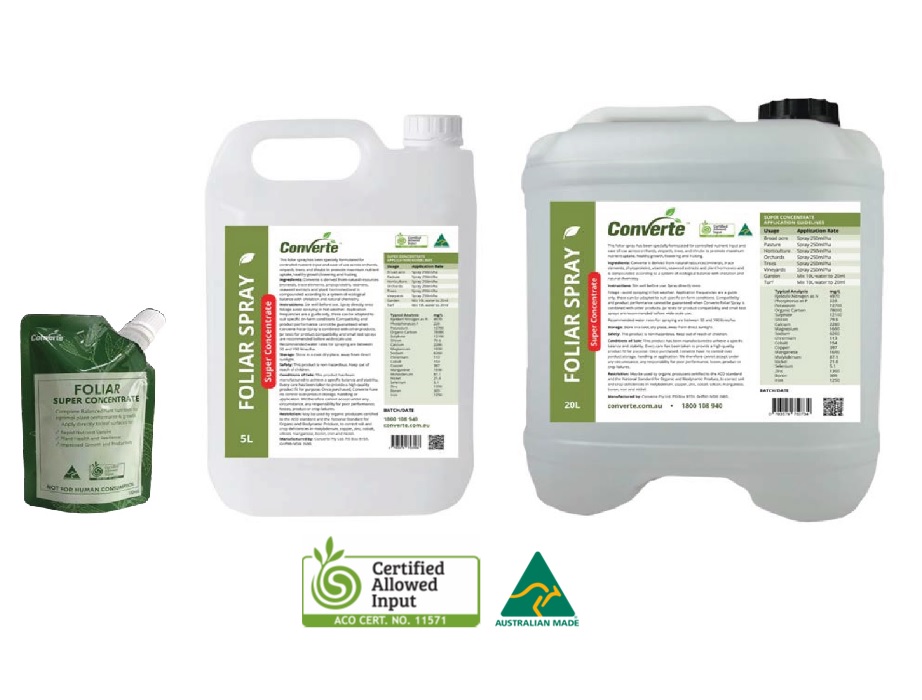 FOLIAR SPRAY - Converte