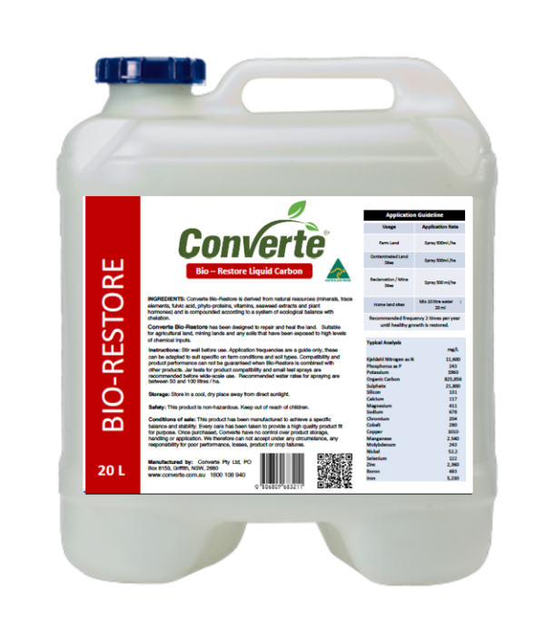 Bio-Restore Liquid Carbon - Converte