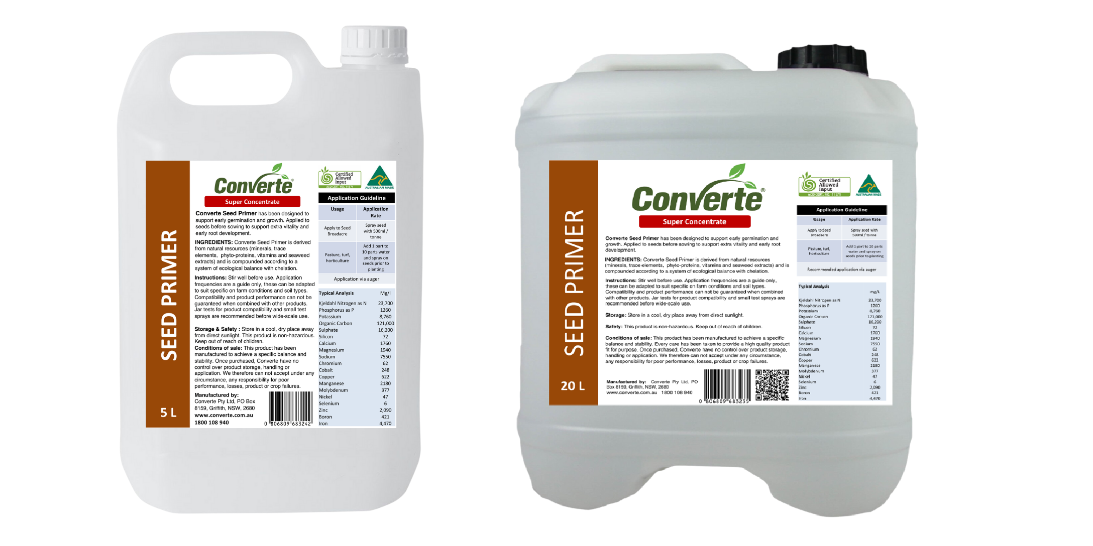 SEED PRIMER - Converte